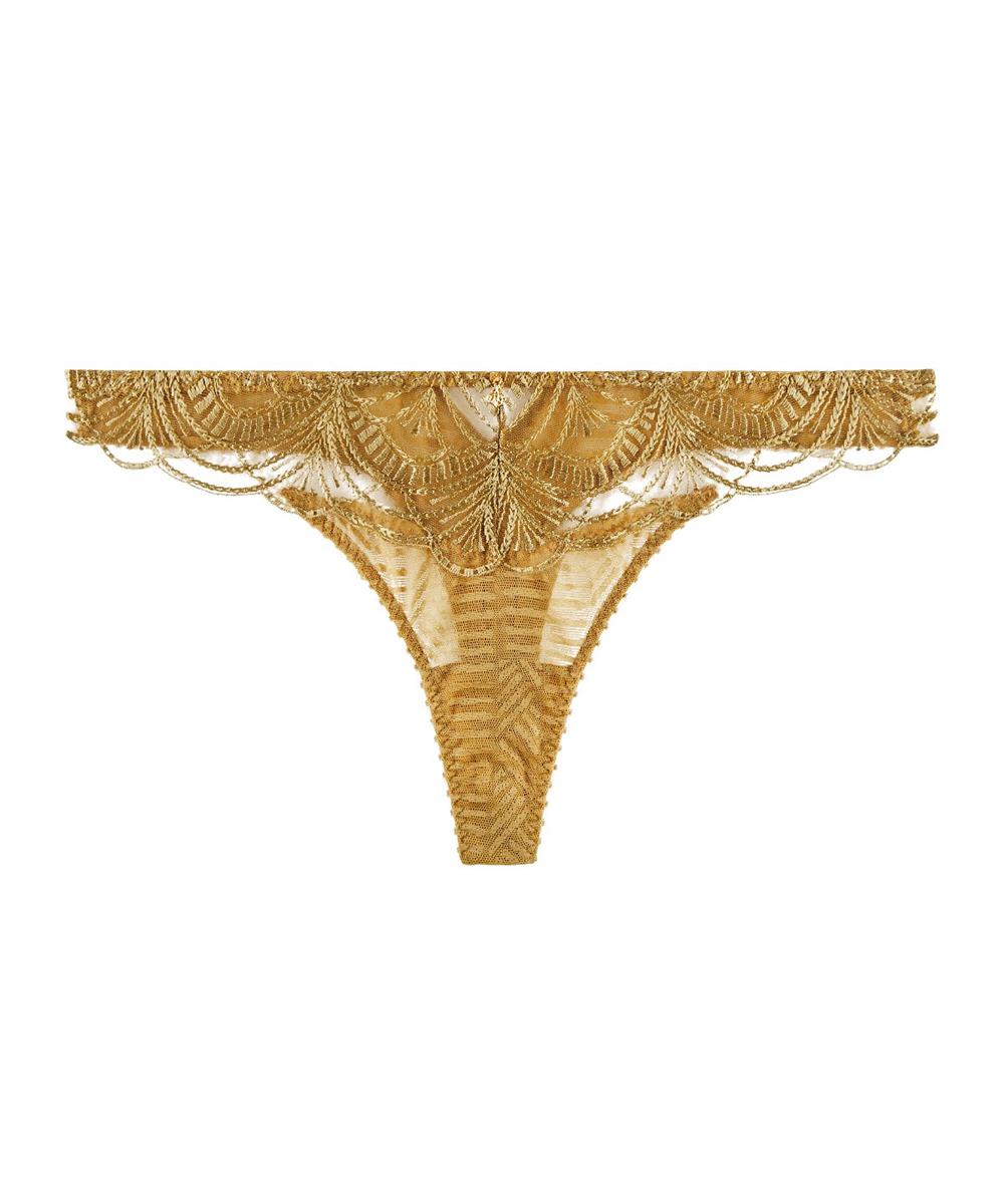 Aubade ETHNIC VIBES bronze string - Lingerie Badmode